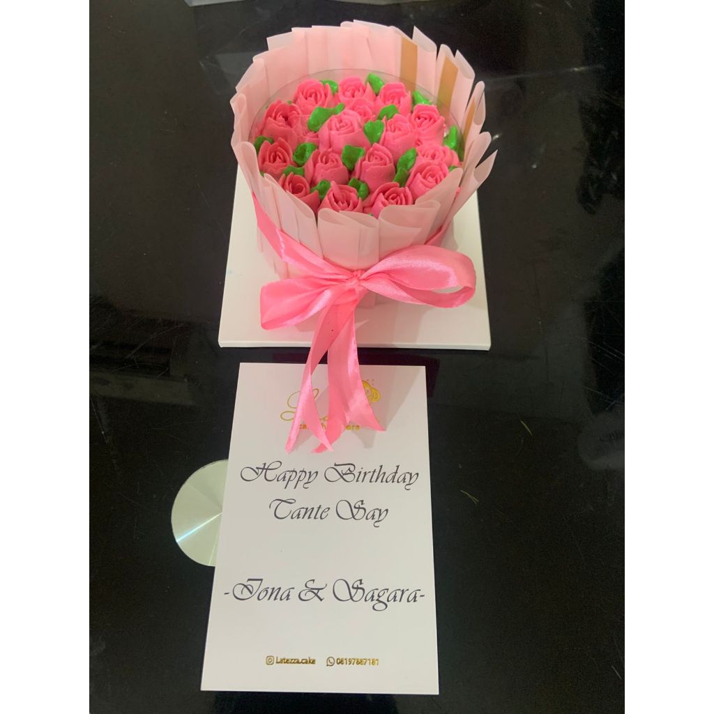 Jual Cake Tulip cake bunga kue ulangtahun bunga cake flower ...
