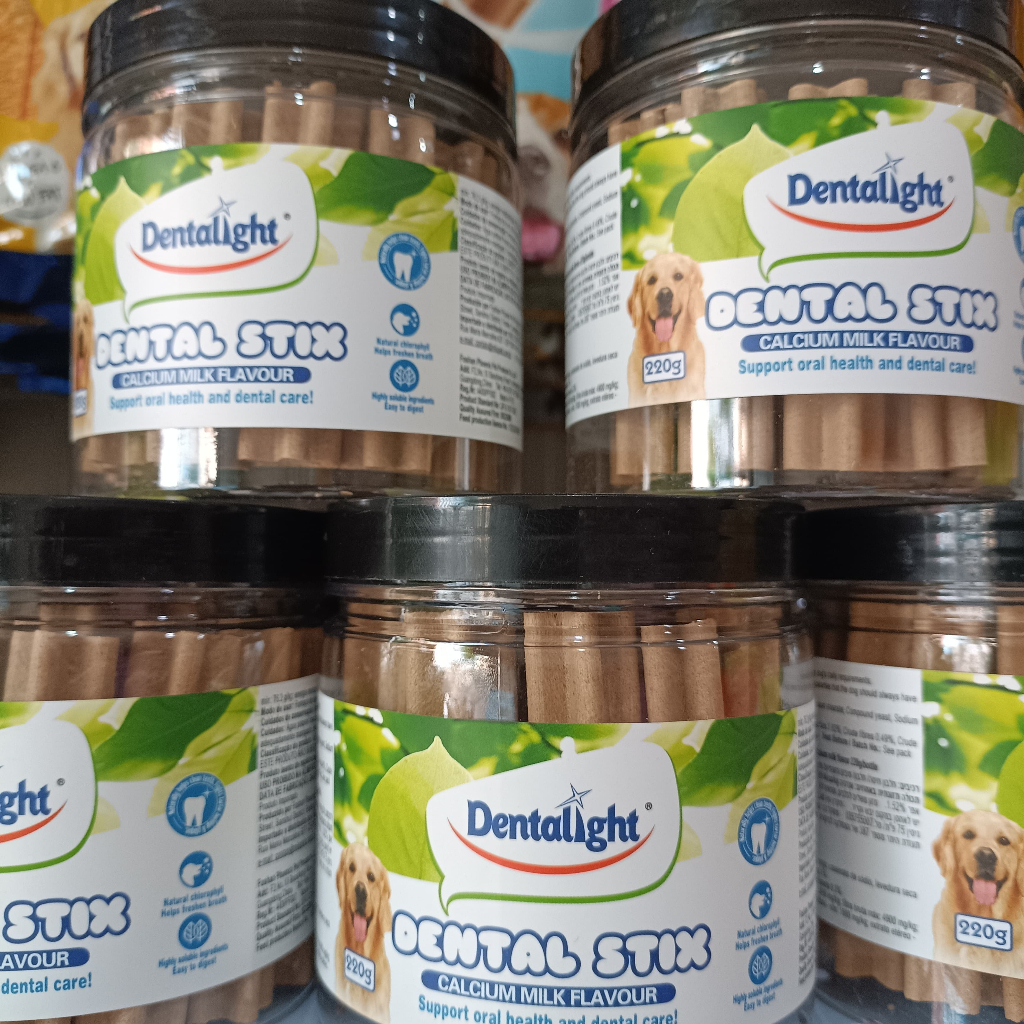 Jual Dentalight Dental Stix 220Gr / Snak Kesehatan Gigi Mulut Oral ...