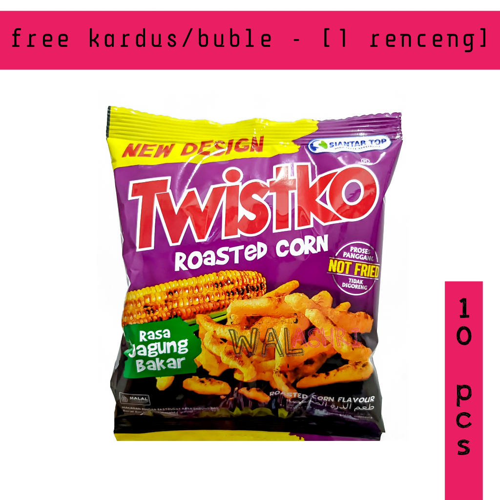 Jual Snack twistko jagung bakar 10 gr | Shopee Indonesia