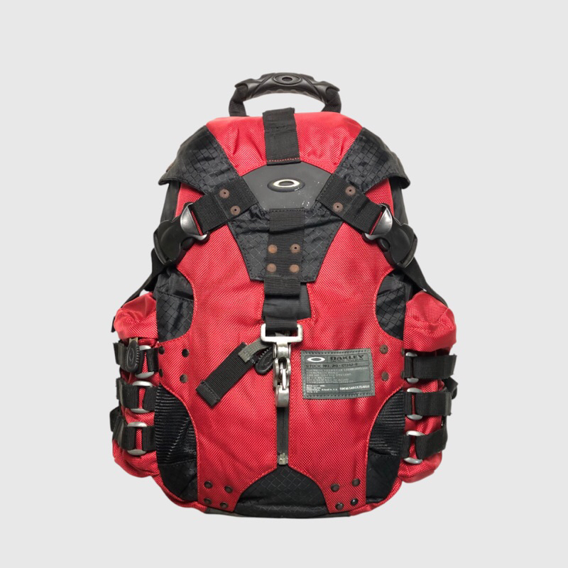 Jual Oakley Vintage Y2K Gorpcore Tactical Factory Pilot Backpack Red ...