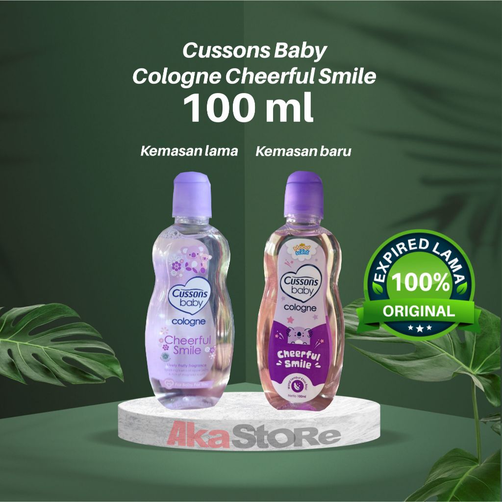 Jual Cussons baby cologne cheerful smile 100ml | Shopee Indonesia