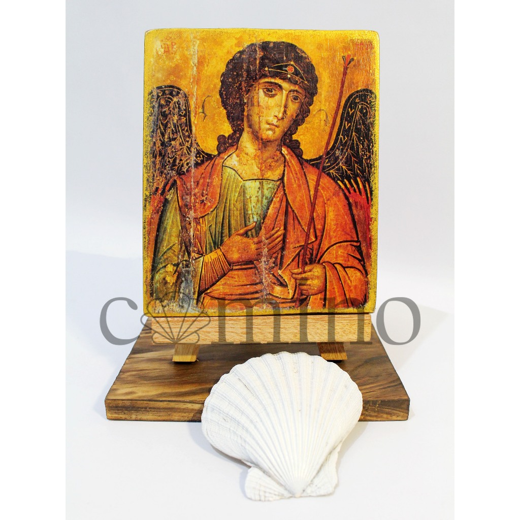 Jual Ikon Malaikat Agung St Mikael | Mural Michael Mikail | Malaikat ...