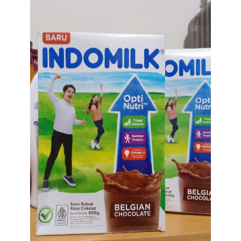 Jual Indomilk Susu Bubuk Rasa Cokelat 800g (dus penyok) | Shopee Indonesia