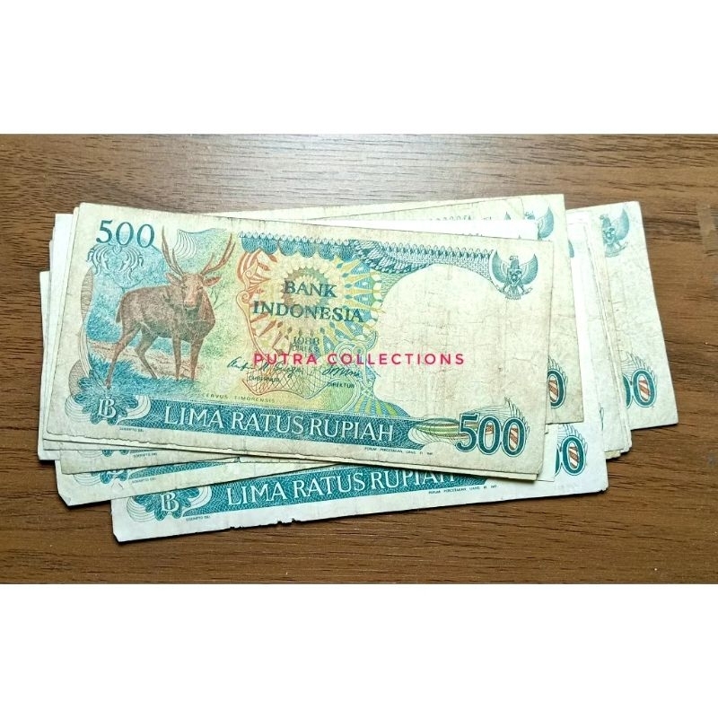 Jual uang 500 rupiah kijang / rusa tahun 1988 sesuai foto | Shopee ...