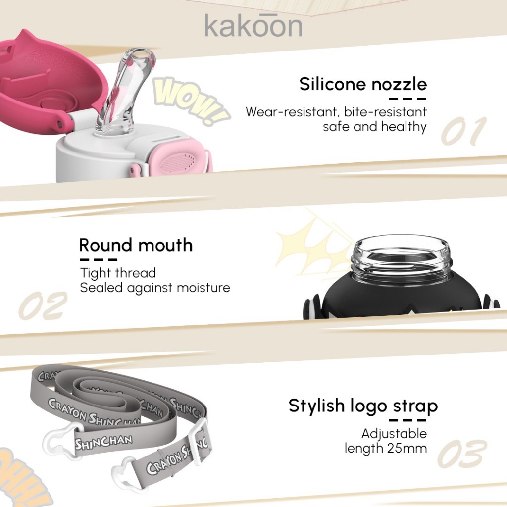 Jual Kakoon Shinchan Paradise Space Cup Bottle Crayon Shinchan paradiso ...