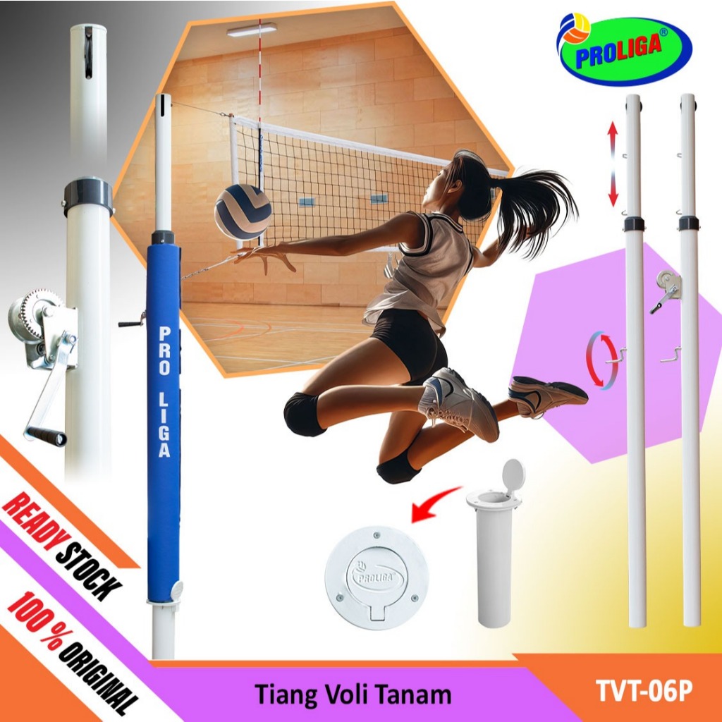 Jual Tiang Voli Tanam Trinity TVT-06P | Shopee Indonesia