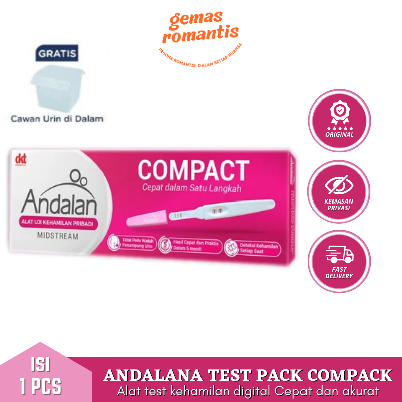 Jual Andalan Pregnancy Test Midstream - Alat Tes Kehamilan Pribadi ...