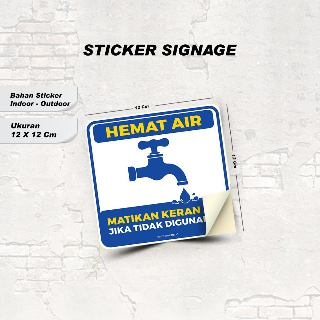 Jual STIKER PERINGATAN MURAH BAHAN VINLY / STIKER PERINGATAN UKURAN 12 ...