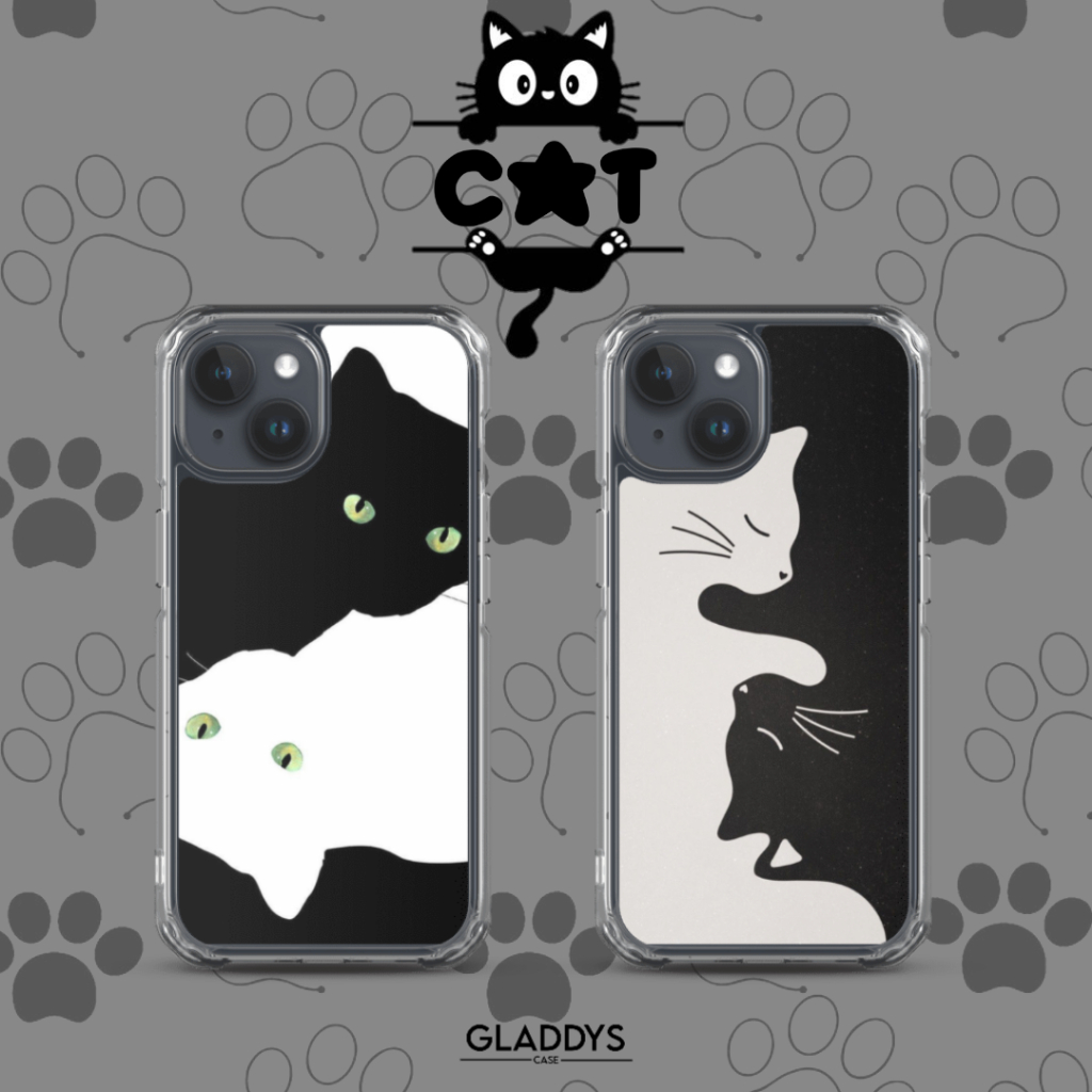 Jual Casing HP HardCase Kucing Hitam Elegan: Pelindung Ponsel Unik dan ...