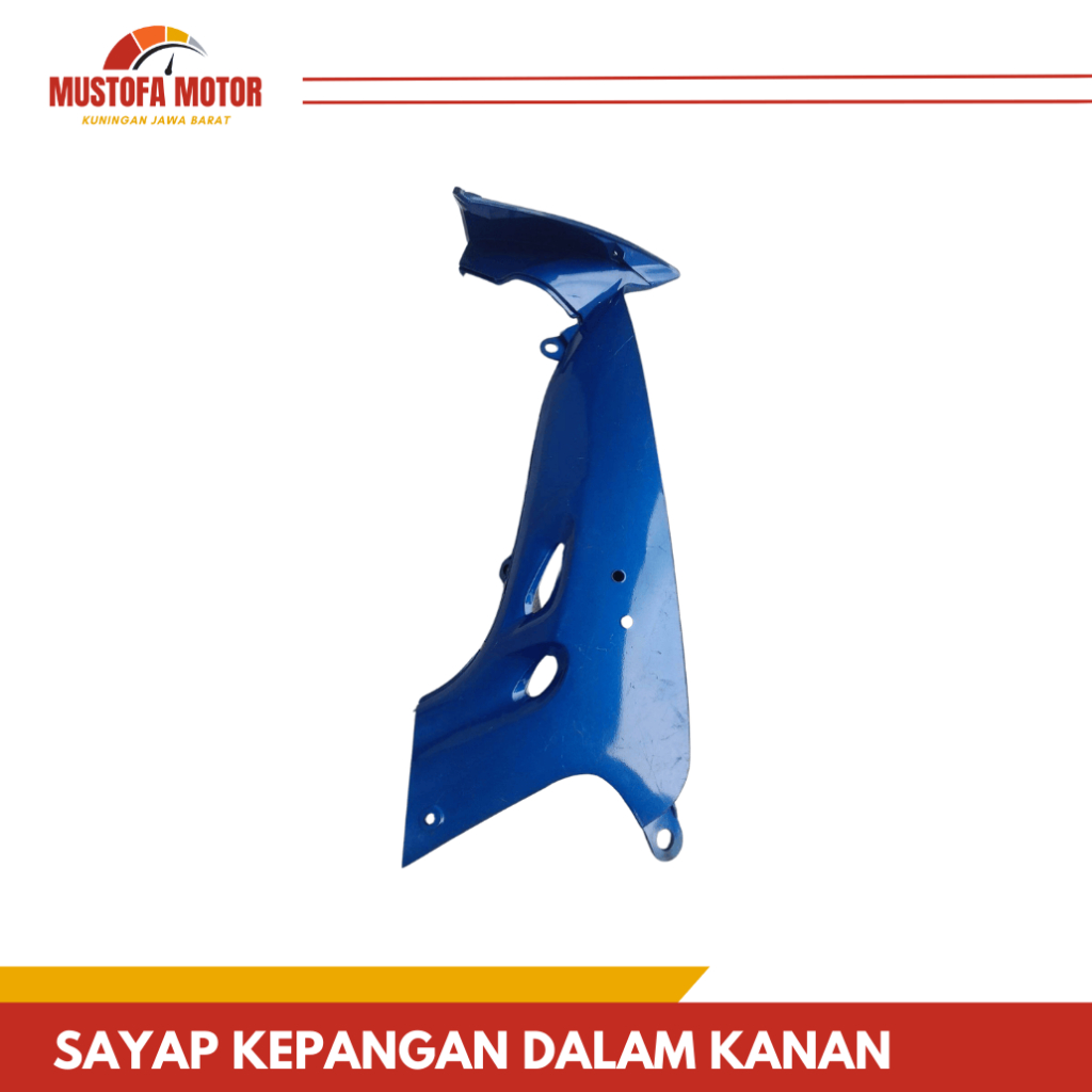 Jual Sayap Kepangan Dalam Kanan Suzuki shogun R 110 biru original ...