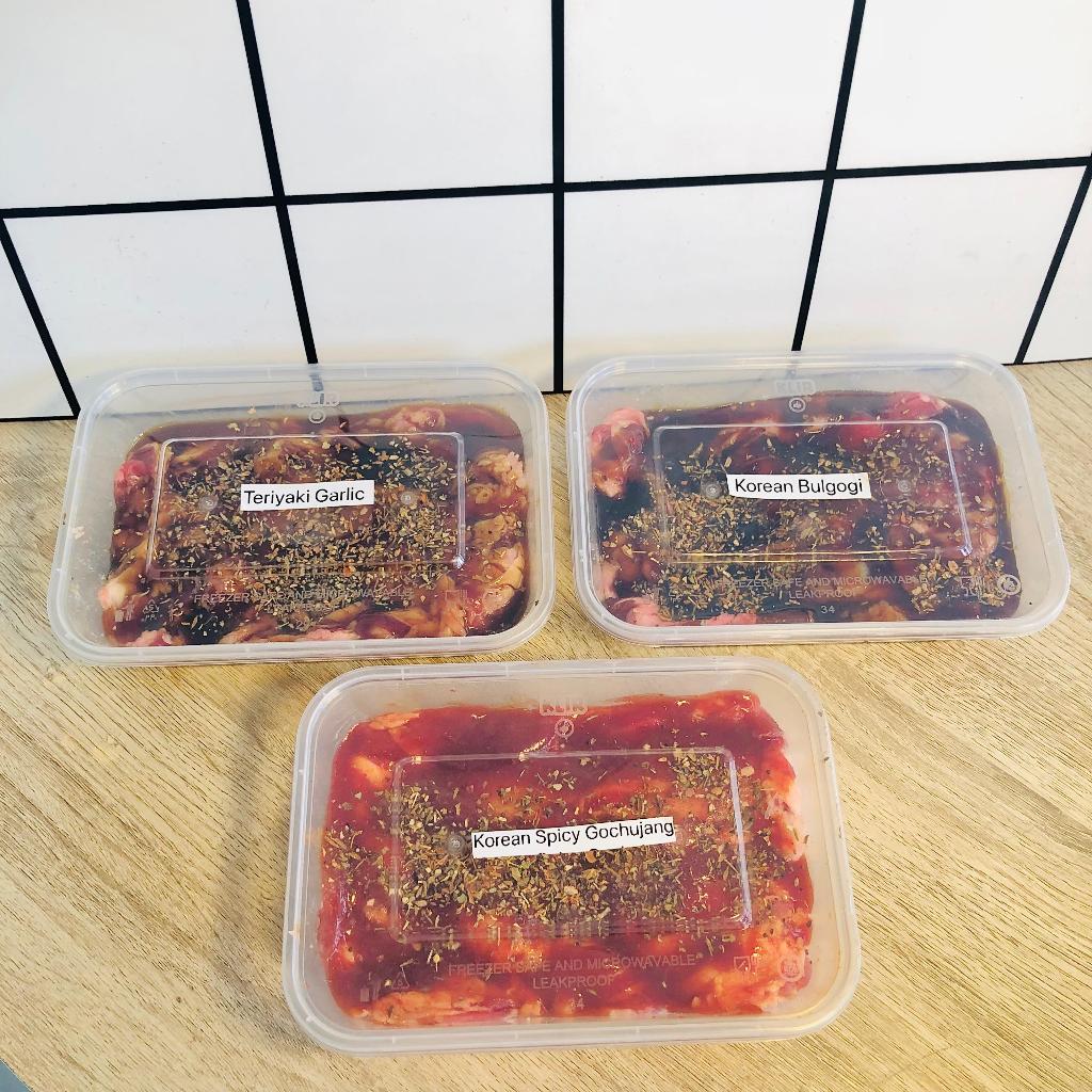 Jual Australia Beef Slice Marinasi Kemasan 350 gr HALAL / Aussie Aus ...