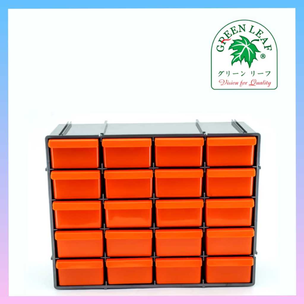 Jual Mini Drawer Cabinet CANYON/Rak Komponent 20 Laci/Laci Container 8 ...