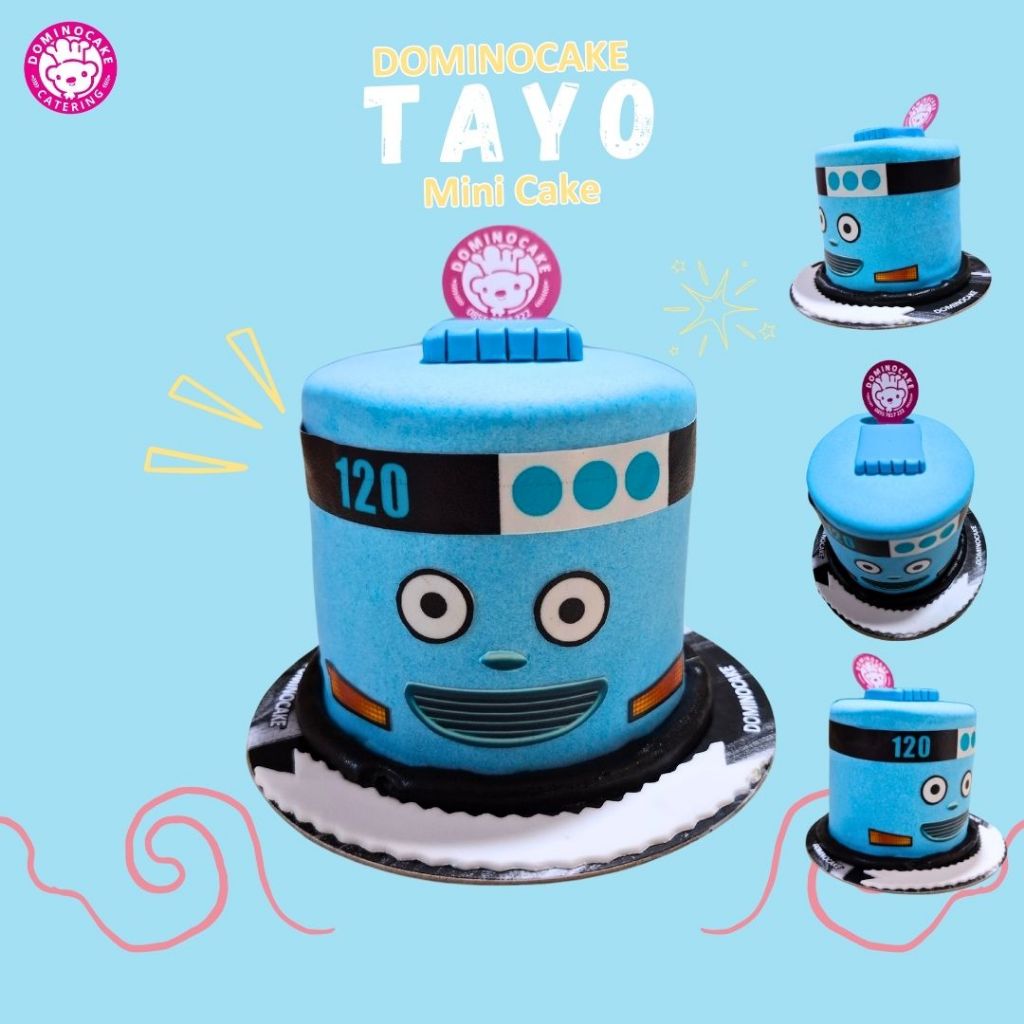 Jual Mini Cake - Cake Tayo - Kue Ulang Tahun Tayo The Little Bus ...