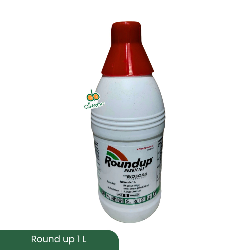 Jual Round Up 1lt Herbisida Roundup pembasmi gulma rumput liar 1000ml ...