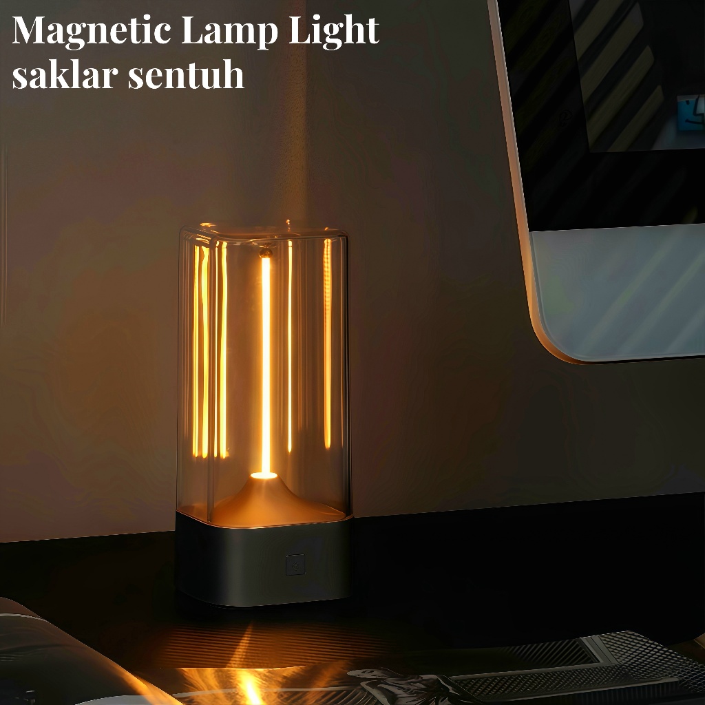 Jual Lampu LED Anti Gravity Wire Magnetic saklar sentuh Lamp Light ...