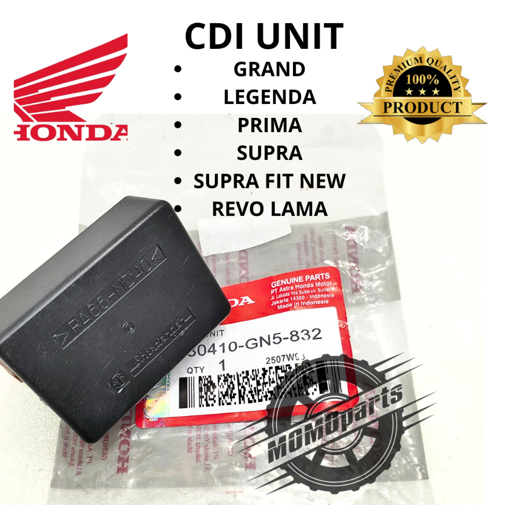 Jual ORIGINAL CDI UNIT HONDA GRAND ASTREA PRIMA LEGENDA SUPRA X LAMA ...