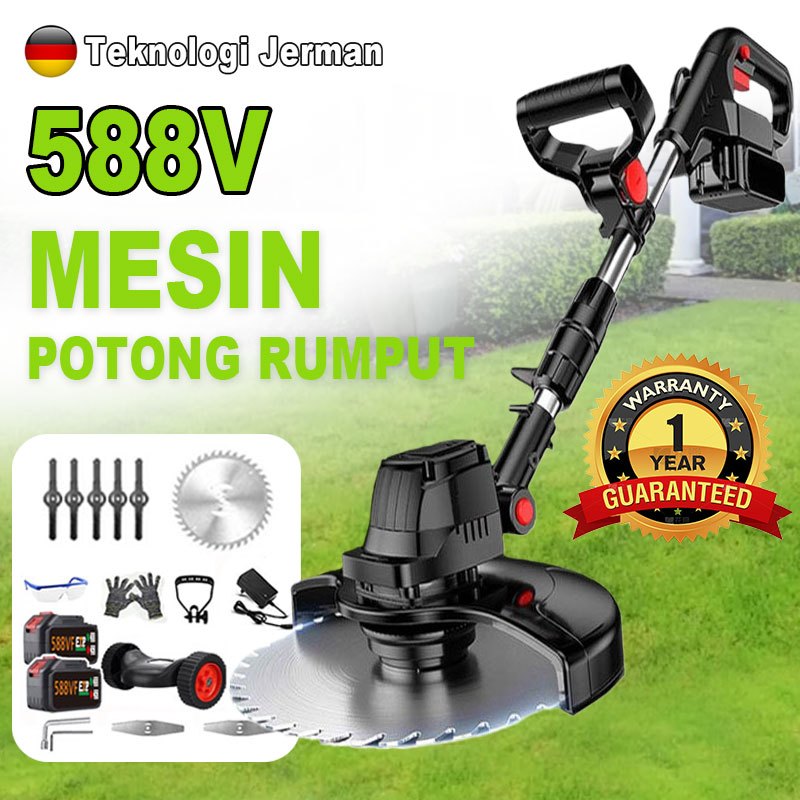 Jual Mesin Potong Rumput Baterai alat pemotong rumput alat potong ...