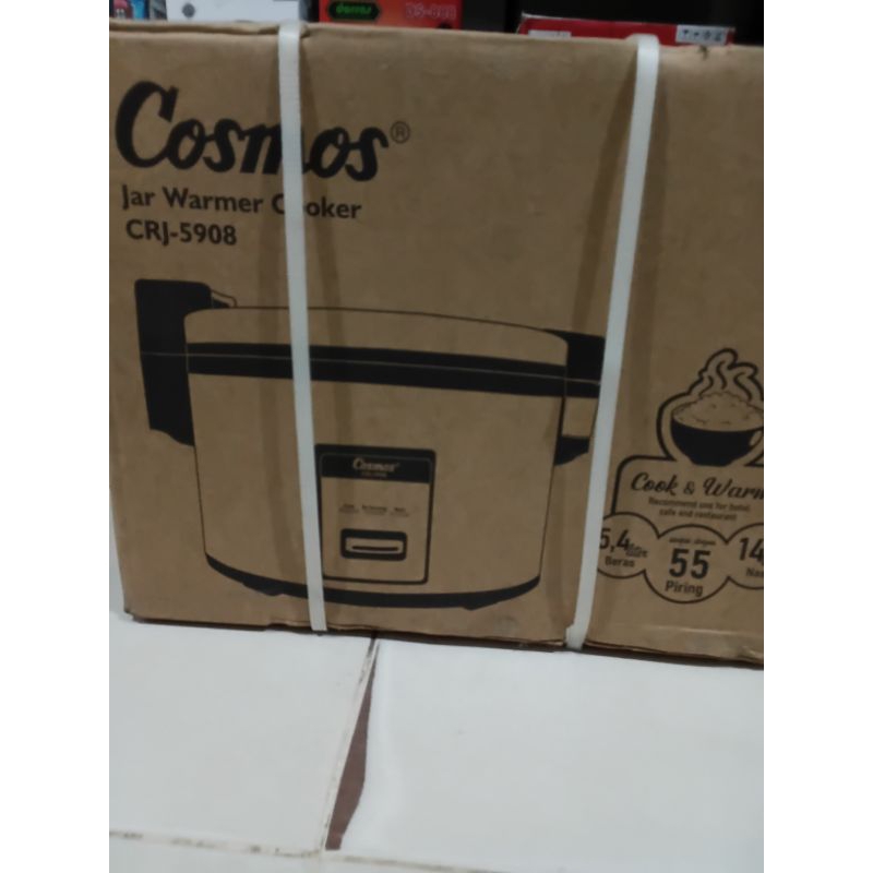 Jual COSMOS CRJ-5908 Rice Cooker 14 Liter 300 Watt | Shopee Indonesia