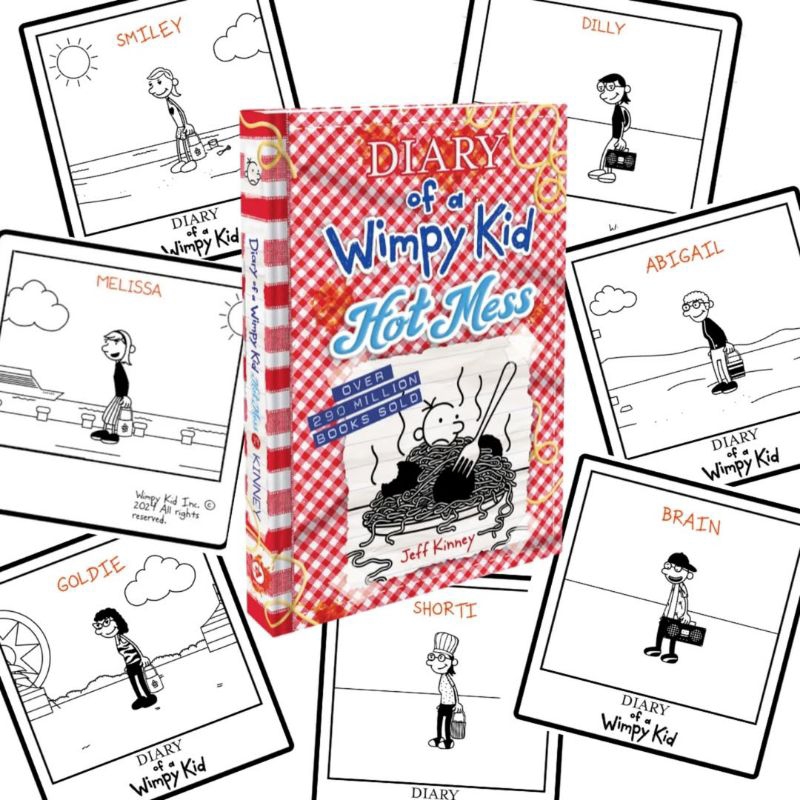 Jual DIARY Of a Wimpy Kid - HOT MESS By: Jeff Kinney | Shopee Indonesia