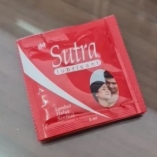 Jual Sutra Lubricant Kemasan Sachet 5ml | Pelumas Sutra Sachet 5ml ...