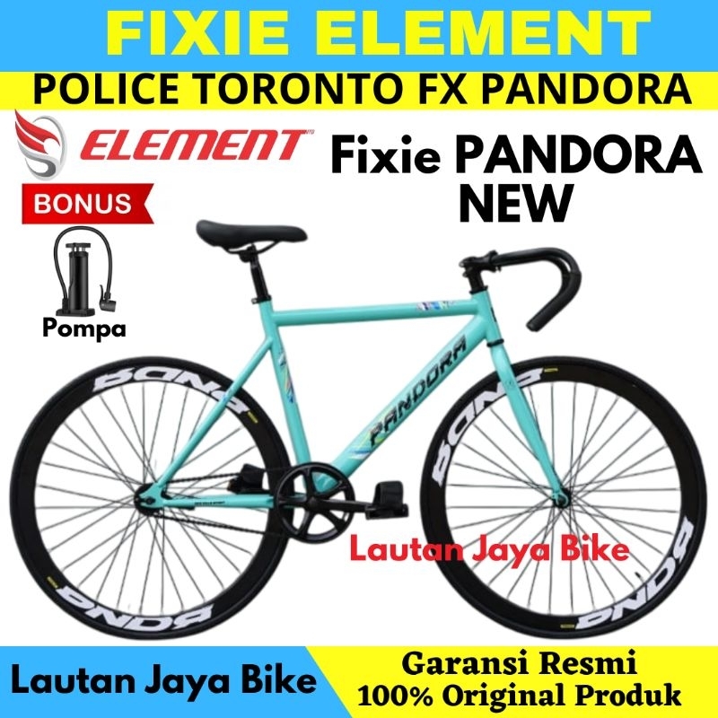 Jual Sepeda Fixie 700c Element Police Toronto FX Pandora Terbaru ...