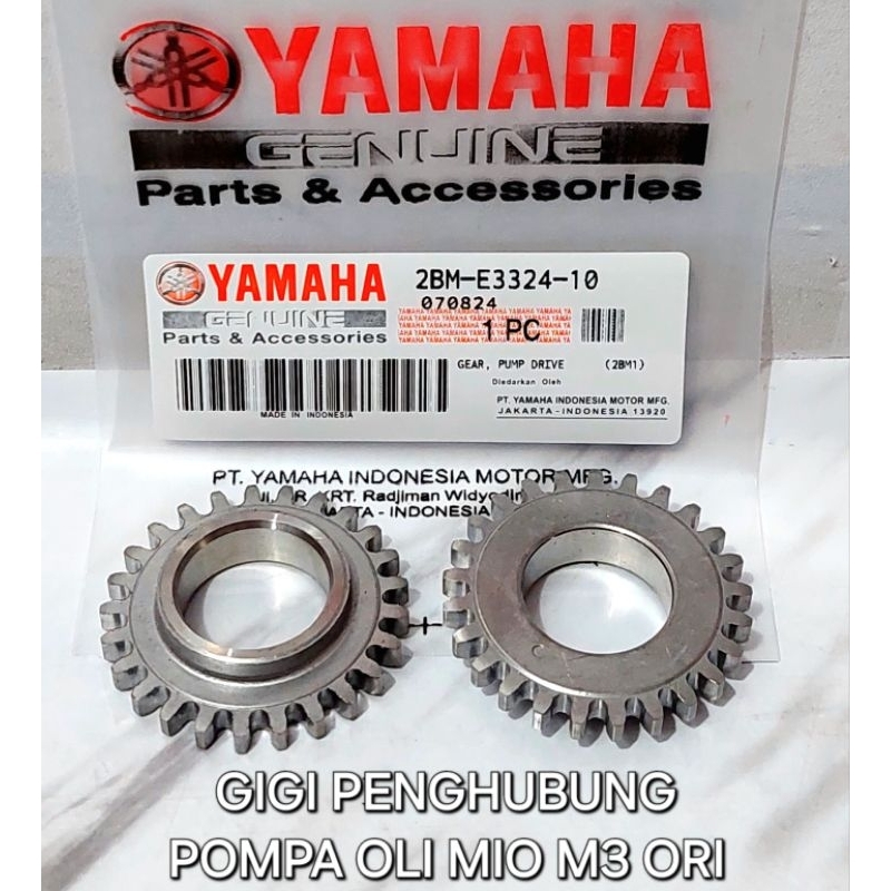 Jual Gigi Pompa Oli Mio M3 Mio S Z Fino F1 Original 2BM-E3324-10 | Shopee Indonesia
