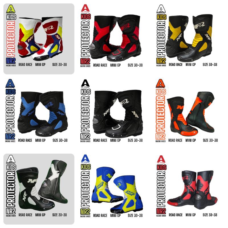 Jual SEPATU BALAP ANAK BALAP ROADRACE KIDA SEPATU MINI GP USIA 4 ...