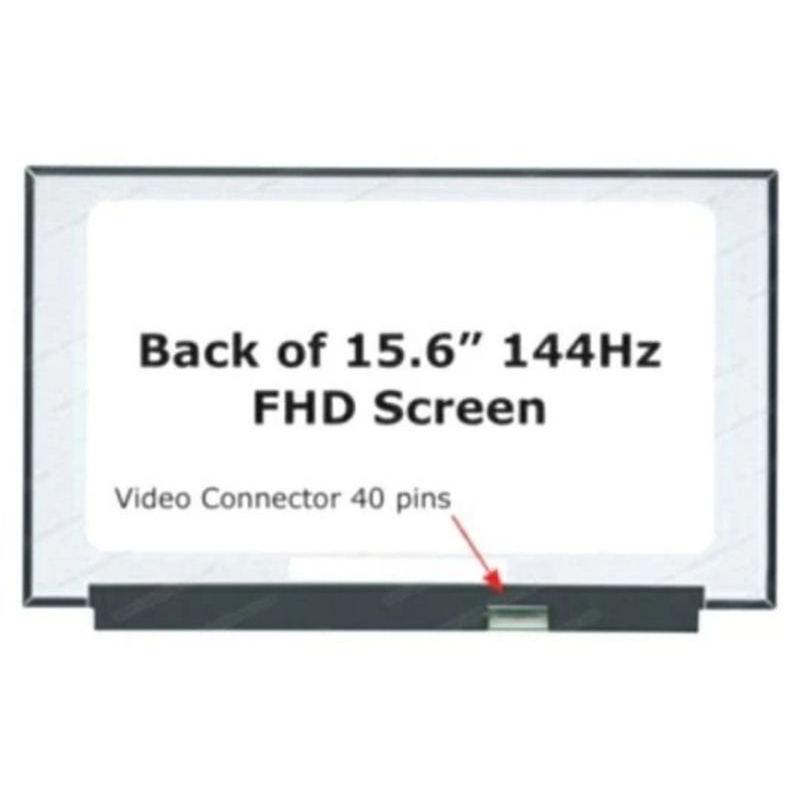 Jual Layar LED LCD Asus ROG GL504G GL504GM 15.6 inch 40 Pin 144Hz Full ...