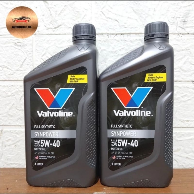 Jual Oli valvoline synpower 5w-40 api sn plus 1L-fully synthetic ...