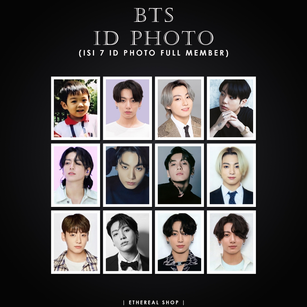 Jual [ISI 7] ID PHOTO BTS PAS FOTO BTS PHOTOCARD BTS | Shopee Indonesia