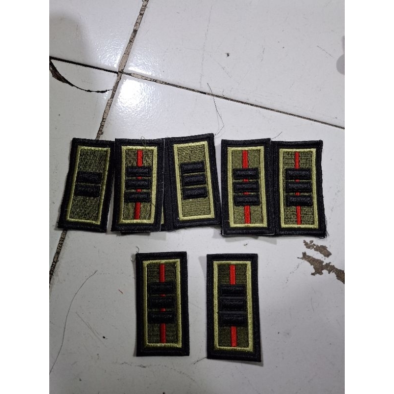 Jual pangkat pdl matra nkri tni ad letda letu kapten staf/lis | Shopee ...