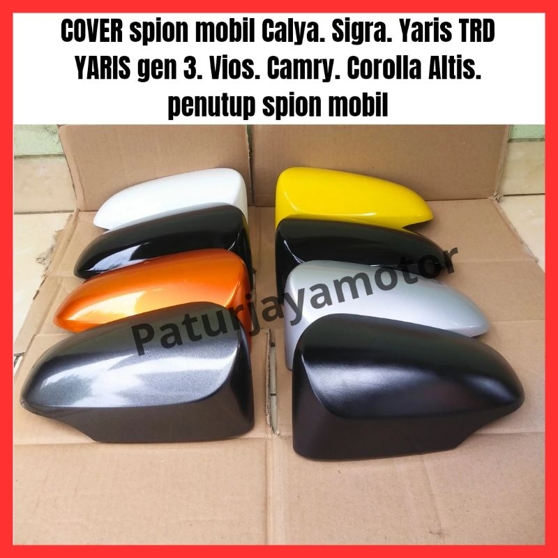 Jual cover spion mobil Calya Sigra Yaris TRD Camry Vios gen 3 Corolla ...