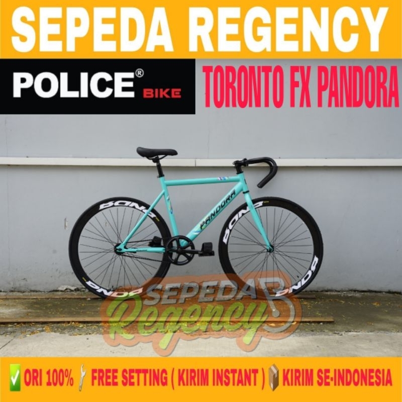 Jual Sepeda Fixie ELEMENT POLICE TORONTO FX PANDORA Ukuran 700C Rem ...