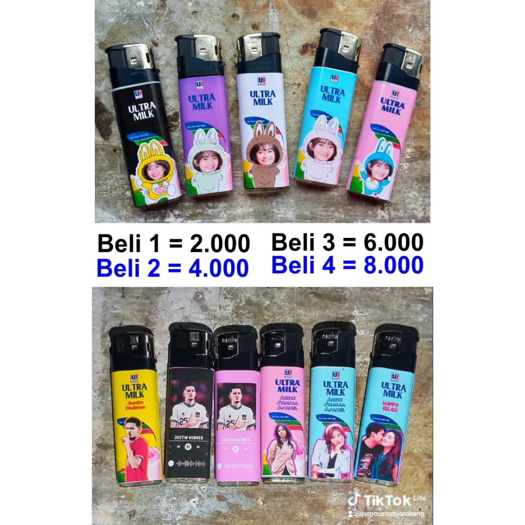 Jual Korek Api Custom Foto Nama | Shopee Indonesia