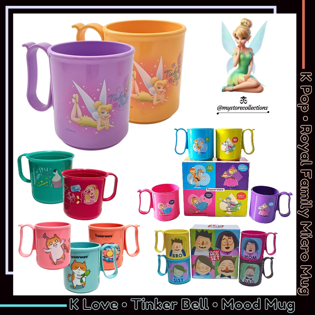 Jual Mug • Family • Tinkerbell • Garfield • Bicycle • K Love Pop ...