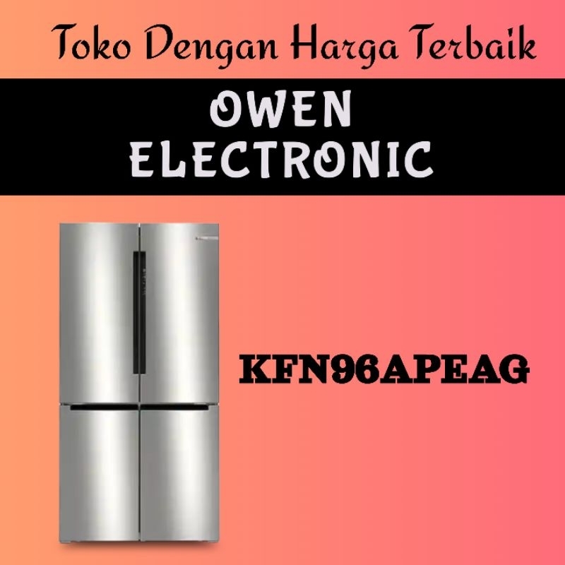 Jual BOSCH KULKAS MULTIDOOR REFRIGERATOR KFN96APEAG | Shopee Indonesia