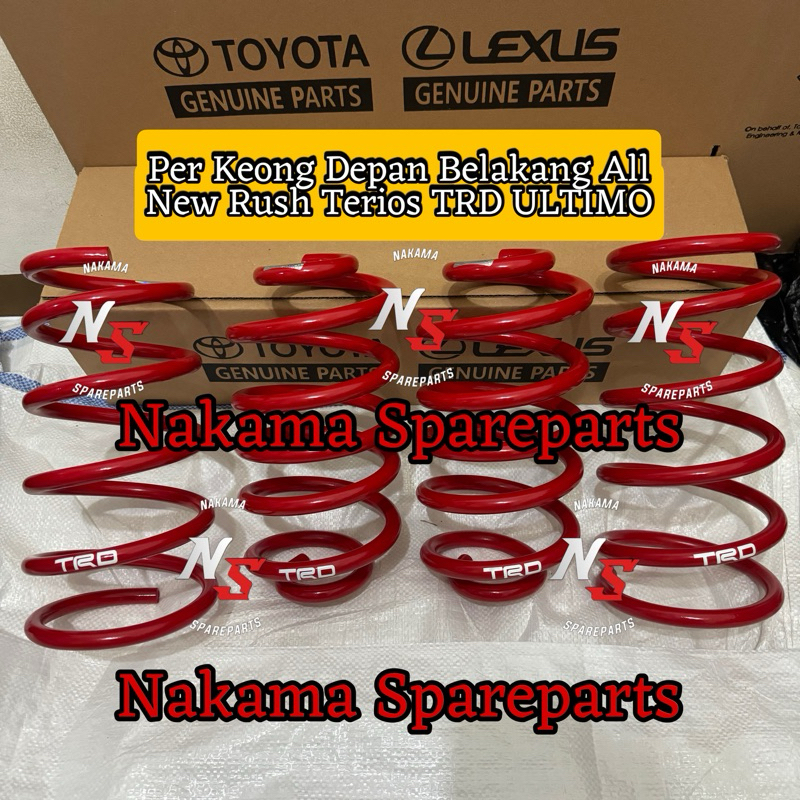 Jual Per Keong depan belakang All New Rush Terios TRD ULTIMO | Shopee ...