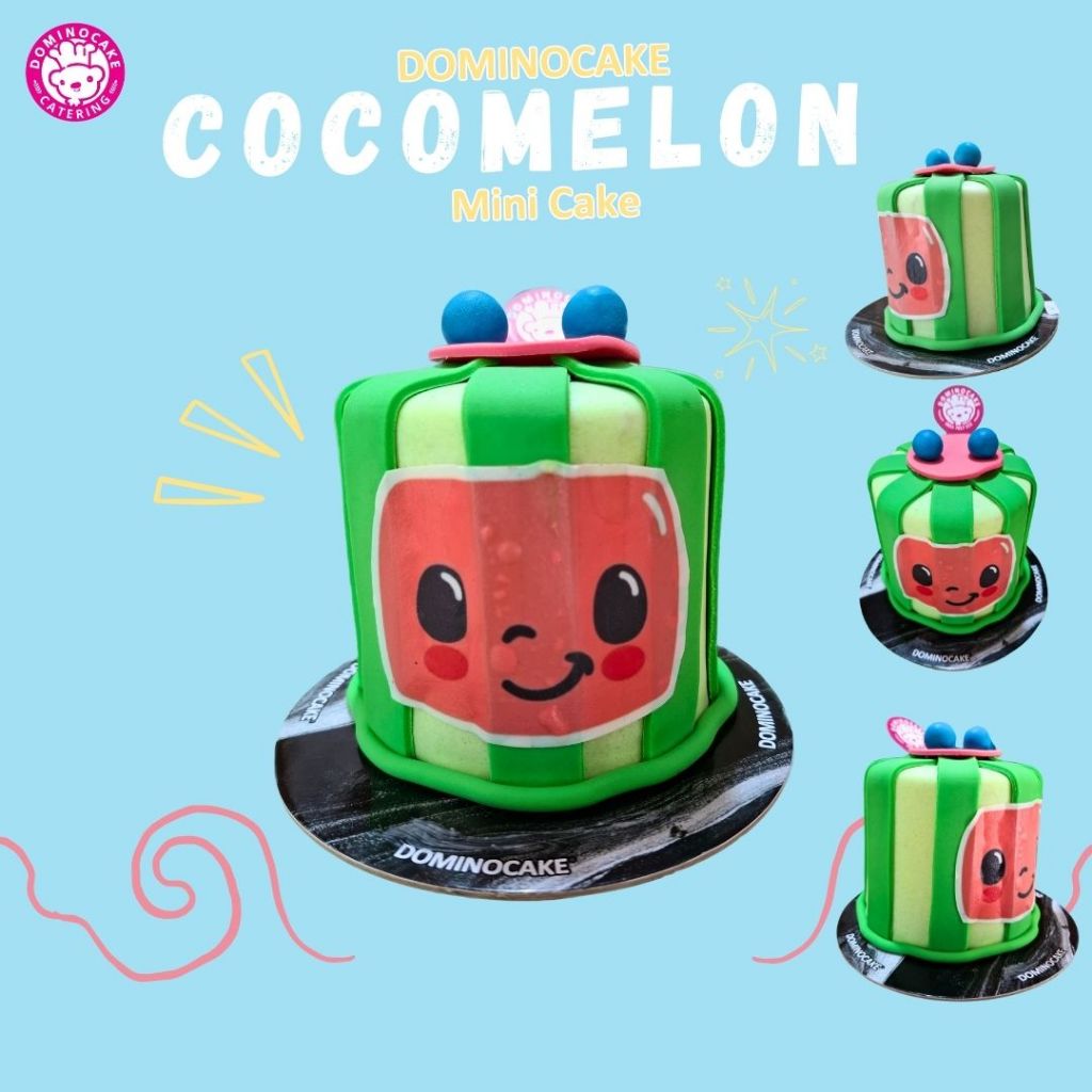 Jual Mini Cake - cake ultah mini - kue ulang tahun Cocomelon | Shopee ...