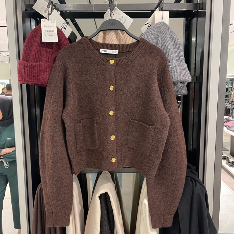 Jual Cardigan Rajut ZARA Woman Jastip (jasa titip) | Shopee Indonesia