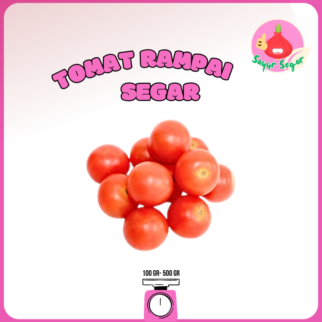 Jual Sayur Segar - Tomat Rampai Kecil / Small Tomato | Shopee Indonesia