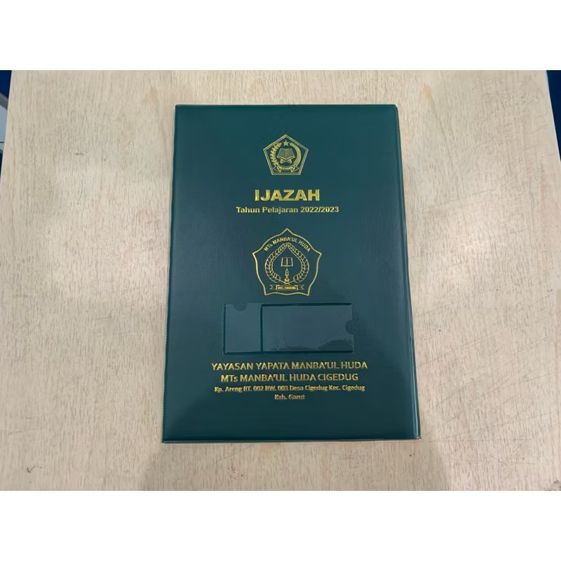 Jual Map Sampul Ijazah,Map rapot ,Map K13 Foil Embos Sd/SMP/SMA ...