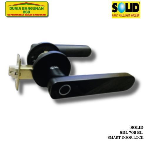 Jual SOLID Smart Door Lock SDL 700 BL/Smart Lock Solid/Kunci Digital Solid | Shopee Indonesia