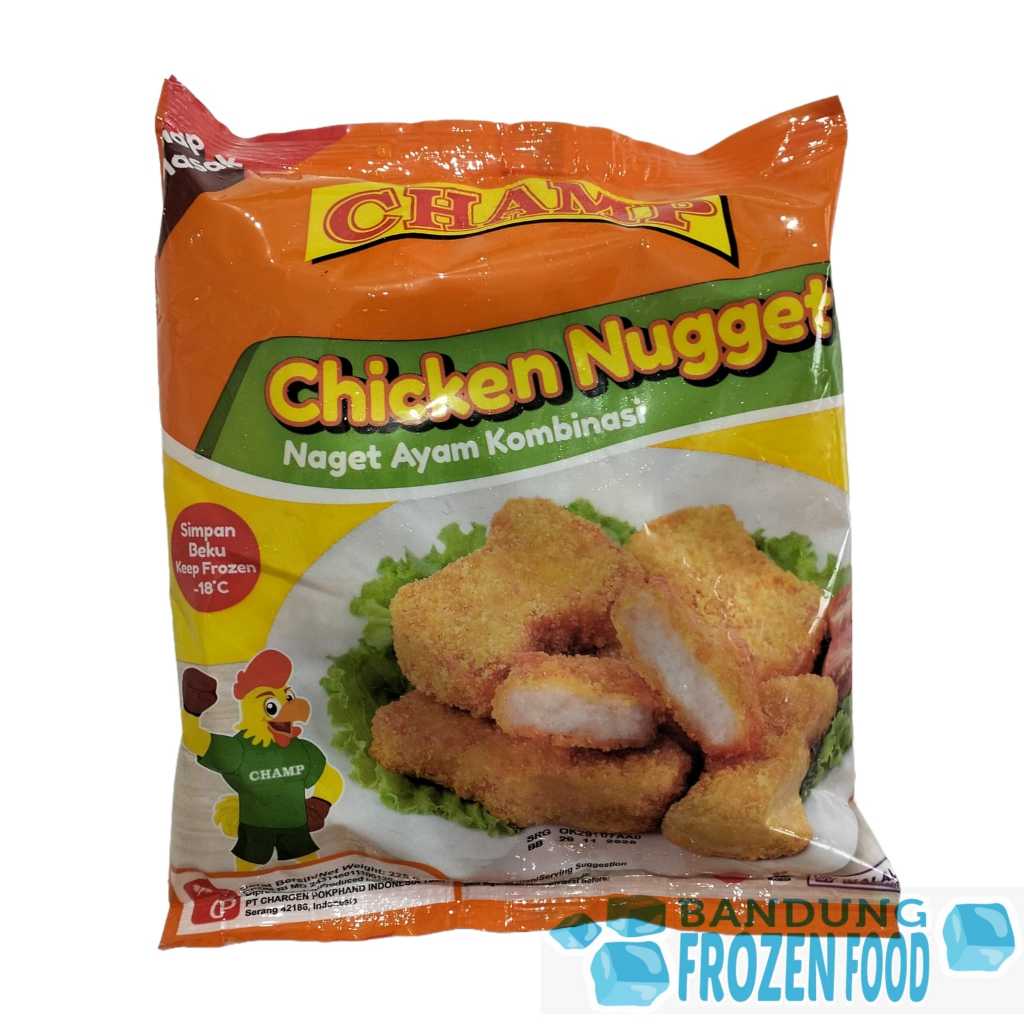 Jual CHAMP CHICKEN NUGGET 225GR - NEW SIZE | Shopee Indonesia