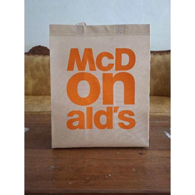 Jual Tote Bag Original McDonald's||Reusable bag Original McD||Tas ...