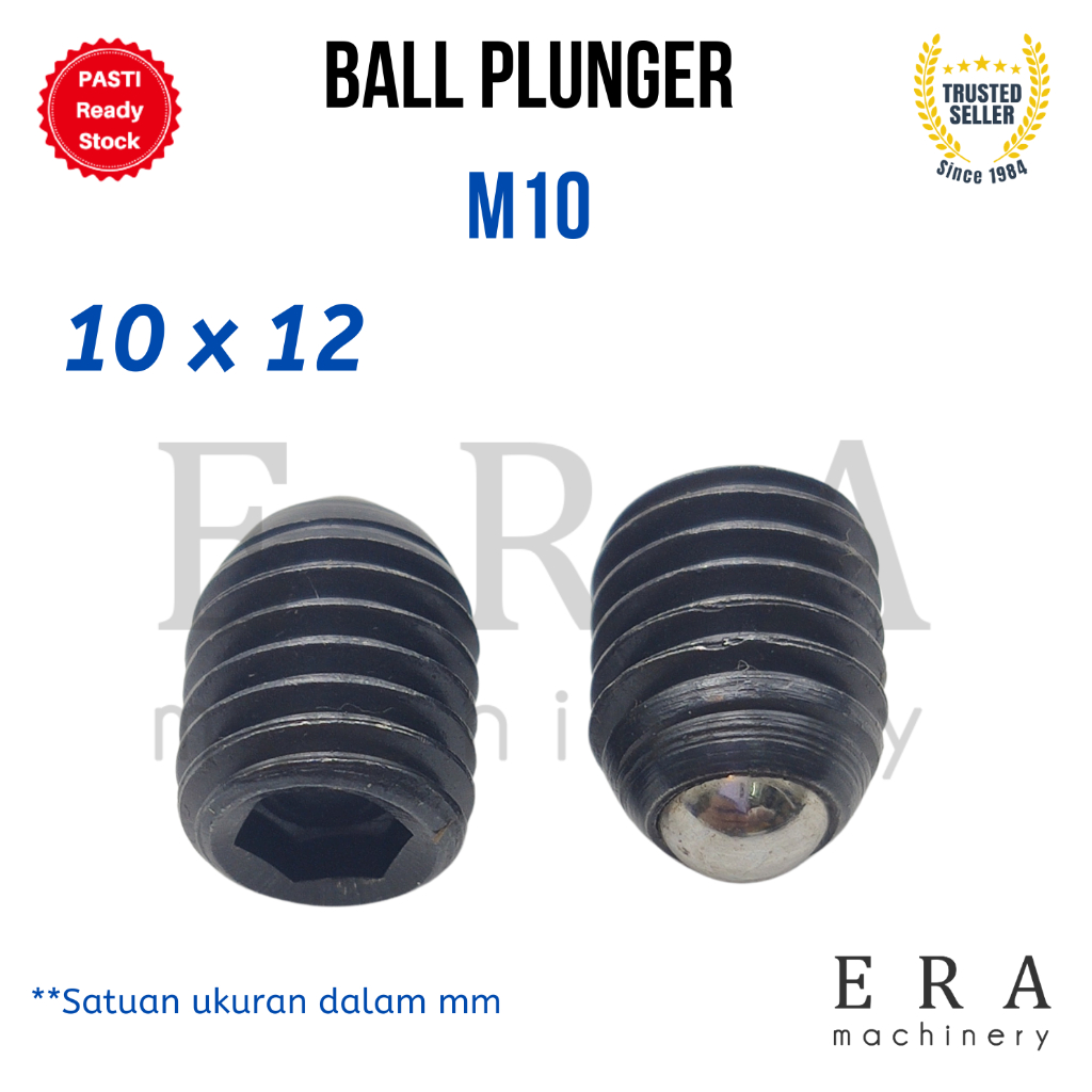 Jual Ball plunger M10 M12 M16 Baut Stopper 10mm 12mm 10 12 16mm Baut ...