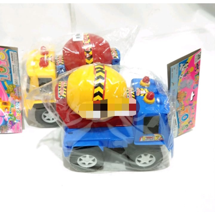 Jual Mainan Anak Truck Molen Pull Back ST 2205 /Mainan Anak Mobil ...