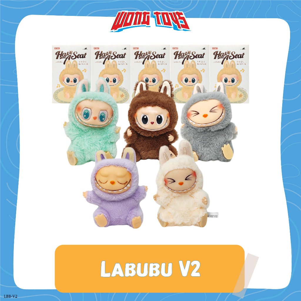 Jual Labubu V2 (LBB-V2) - Boneka Labubu Have A Seat V2 Duduk | Shopee ...