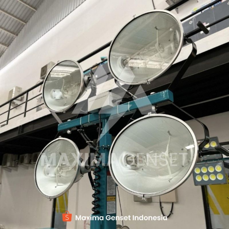 Jual Genset Tower Light - Lampu Proyek HLD 4X1000 Type LT1000M | Shopee ...