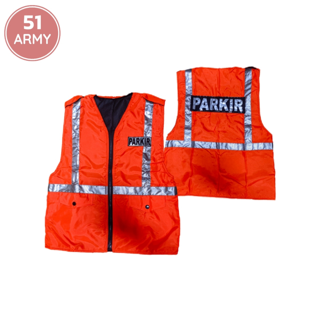 Jual 51 ARMY ROMPI PARKIR REFLEKTOR ANTI AIR WARNA OREN BAHAN PARASUT ...