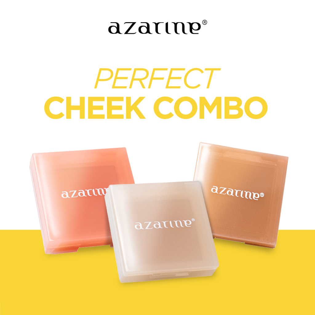 Jual Azarine Perfect Cheek Combo (Blush On/Bronzer/Hihlighter) | Shopee ...